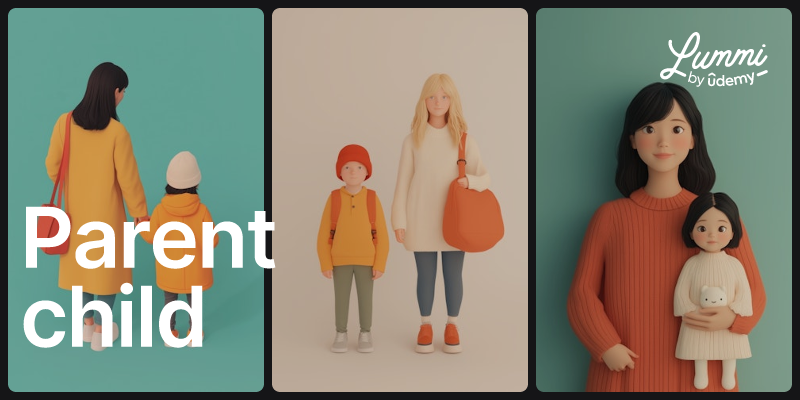 Parent-child Images — Free HD Download on Lummi