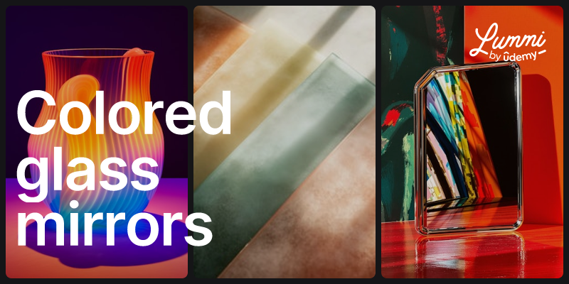 Colored Glass Mirrors Images — Free HD Download on Lummi