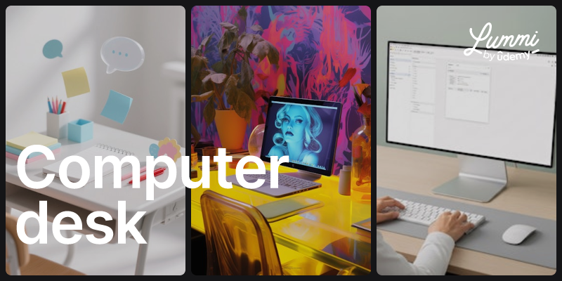 Computer Desk Images — Free HD Download on Lummi