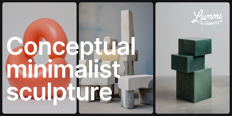 Conceptual Minimalist Sculpture Images — Free HD Download on Lummi