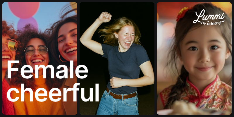Female Cheerful Images — Free HD Download on Lummi