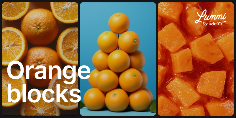 Orange Blocks Images — Free HD Download on Lummi
