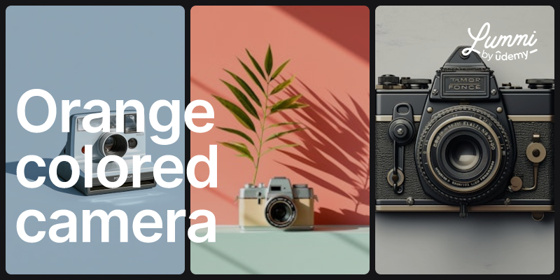 Orange Colored Camera Images — Free HD Download on Lummi