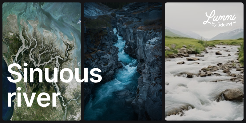Sinuous River Images — Free HD Download on Lummi