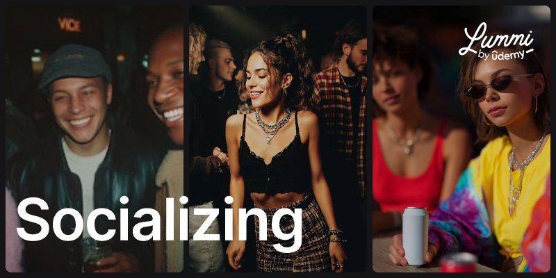 Socializing Images — Free HD Download on Lummi