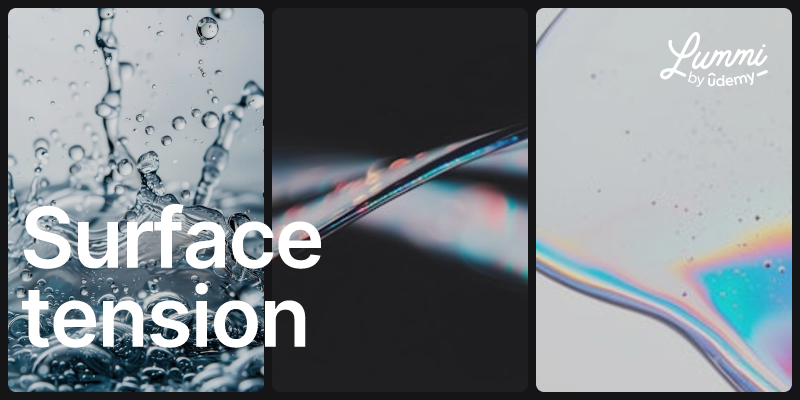 Surface Tension Images — Free HD Download on Lummi