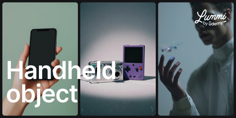 Handheld Object Images — Free HD Download on Lummi