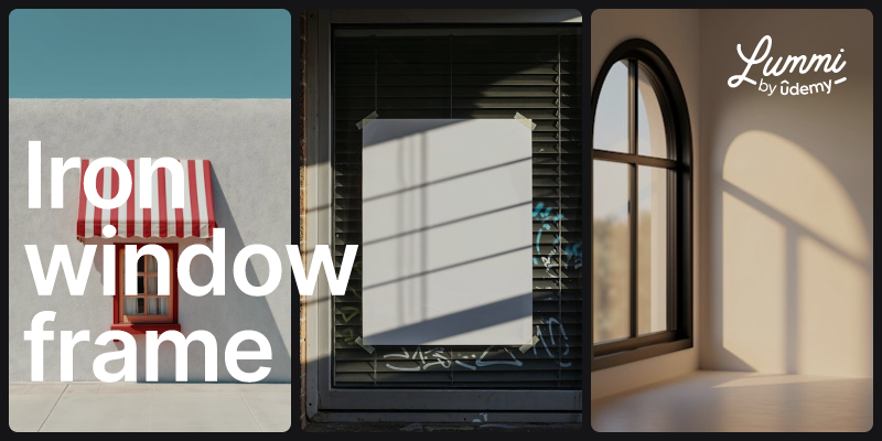 Iron Window Frame Images — Free HD Download on Lummi