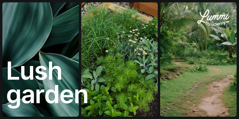Lush Garden Images — Free HD Download on Lummi