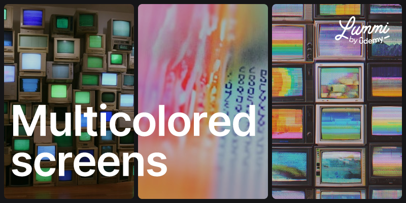 Multicolored Screens Images — Free HD Download on Lummi