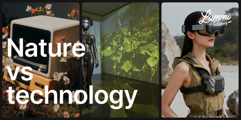 Nature-vs-technology Images — Free HD Download on Lummi