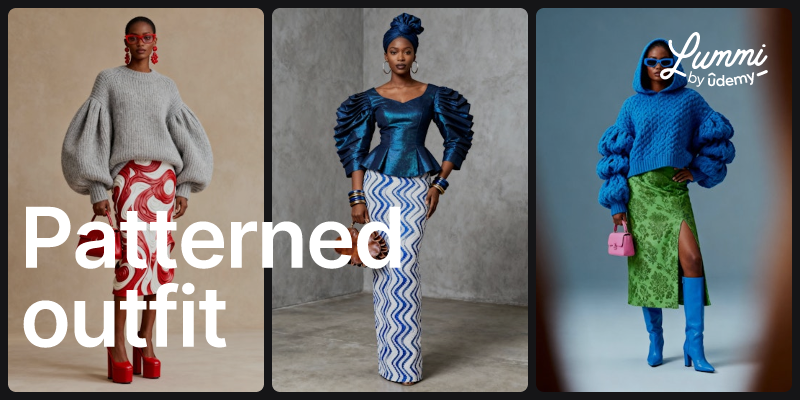 Patterned Outfit Images — Free HD Download on Lummi