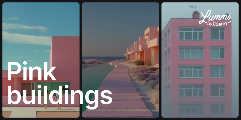 Pink Buildings Images — Free HD Download on Lummi