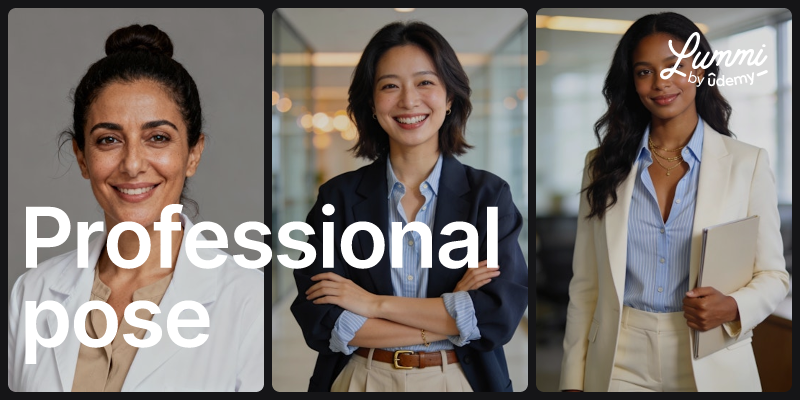 Professional Pose Images — Free HD Download on Lummi