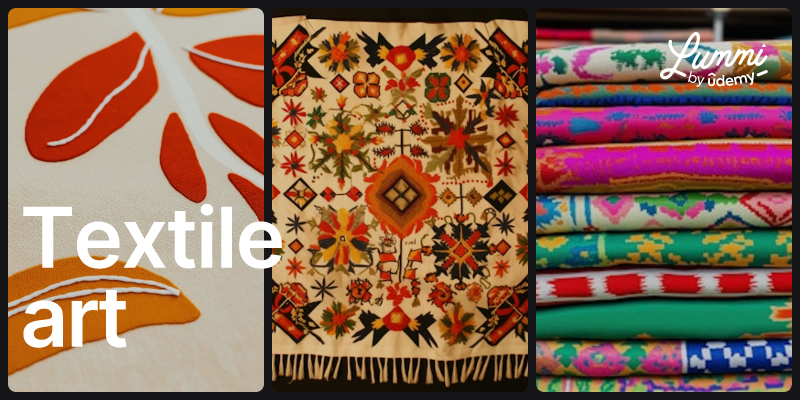 Textile Art Images — Free HD Download on Lummi