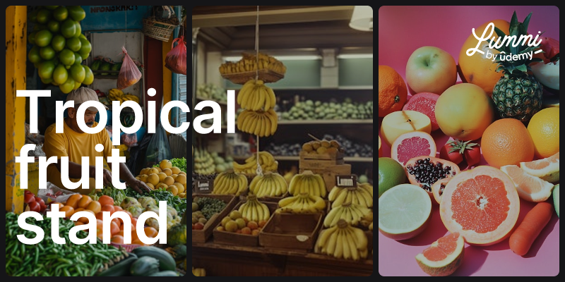 Tropical Fruit Stand Images — Free HD Download on Lummi