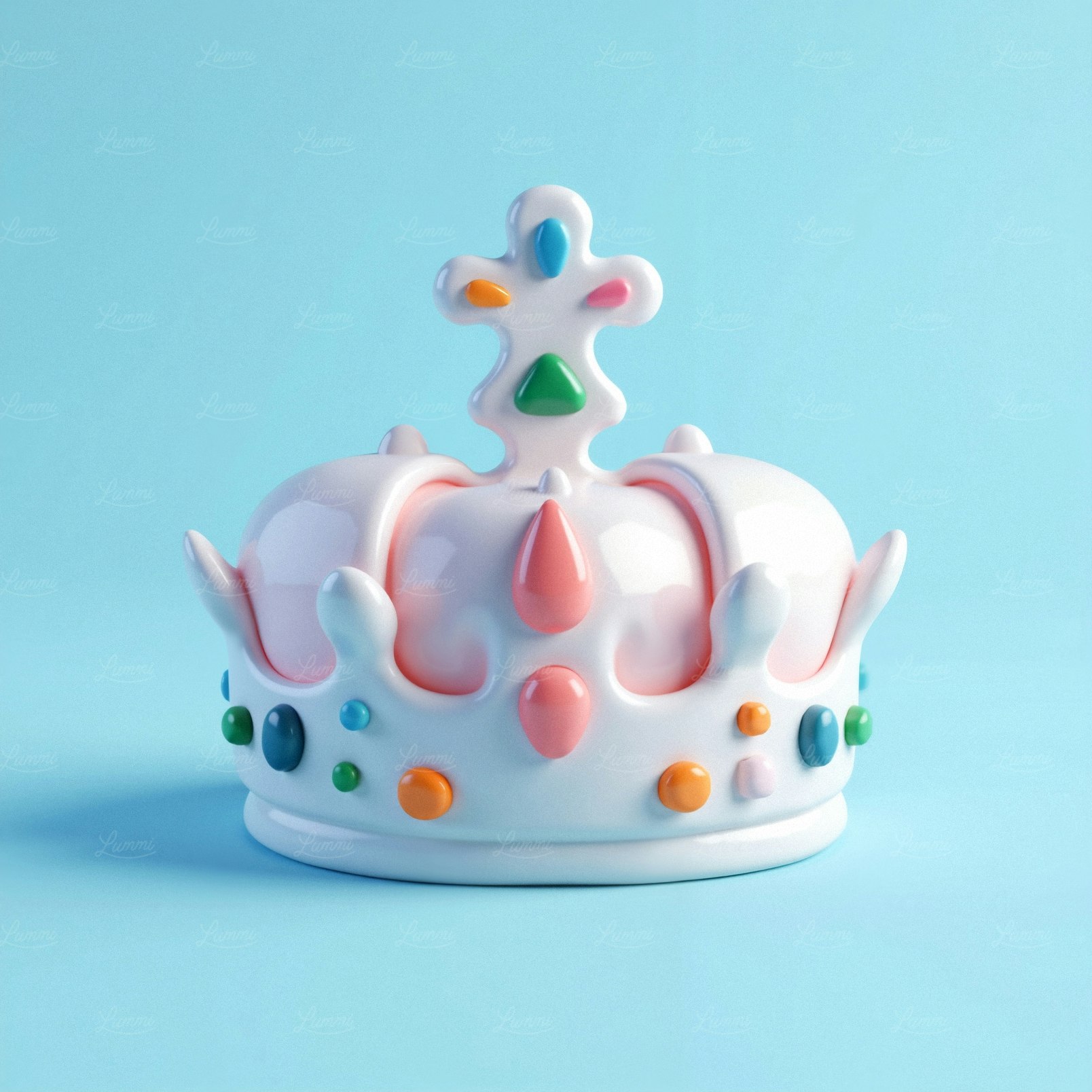 Lummi 3D - Whimsical Stylized Crown