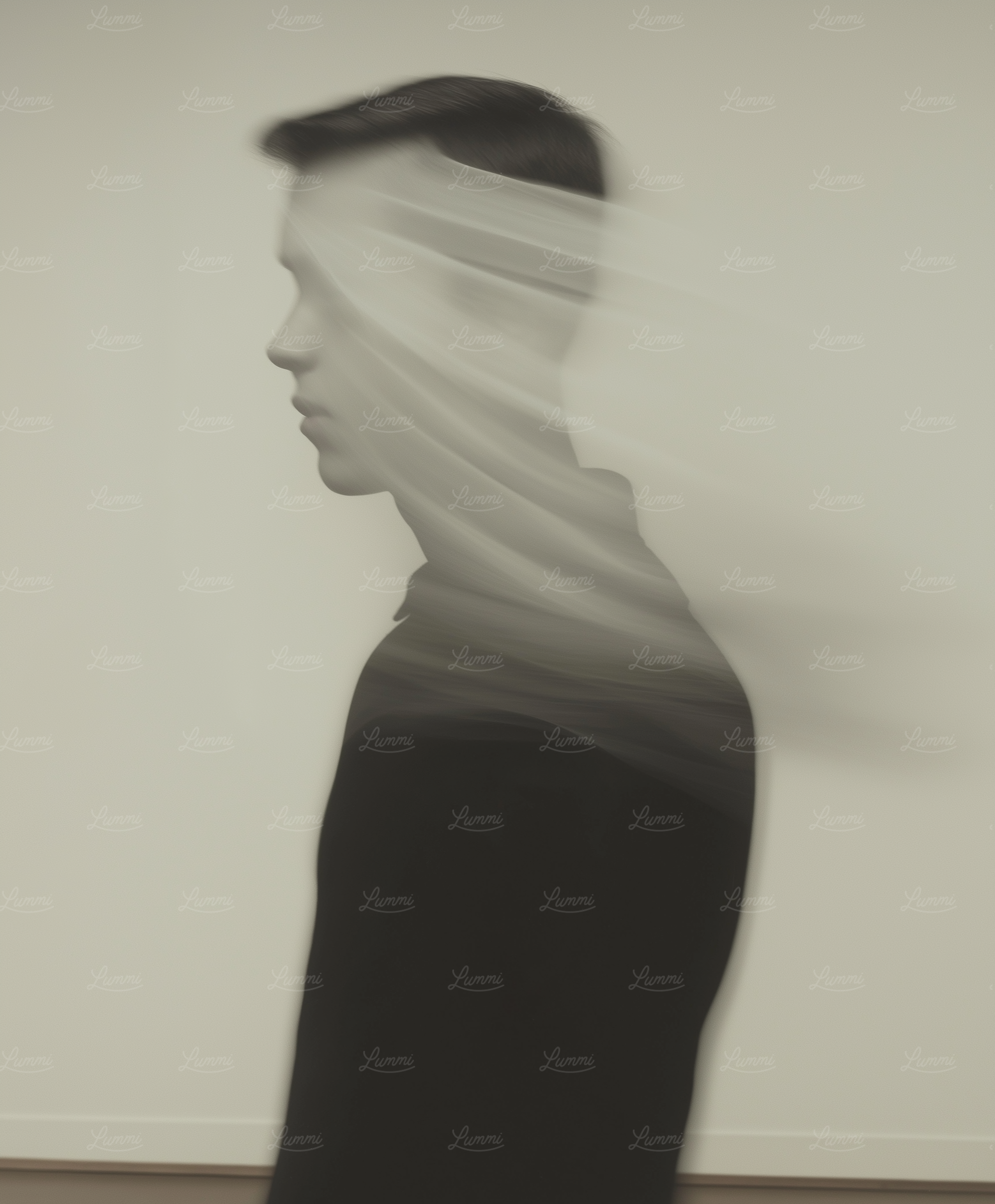 Blurred Profile in Motion Photo on Lummi
