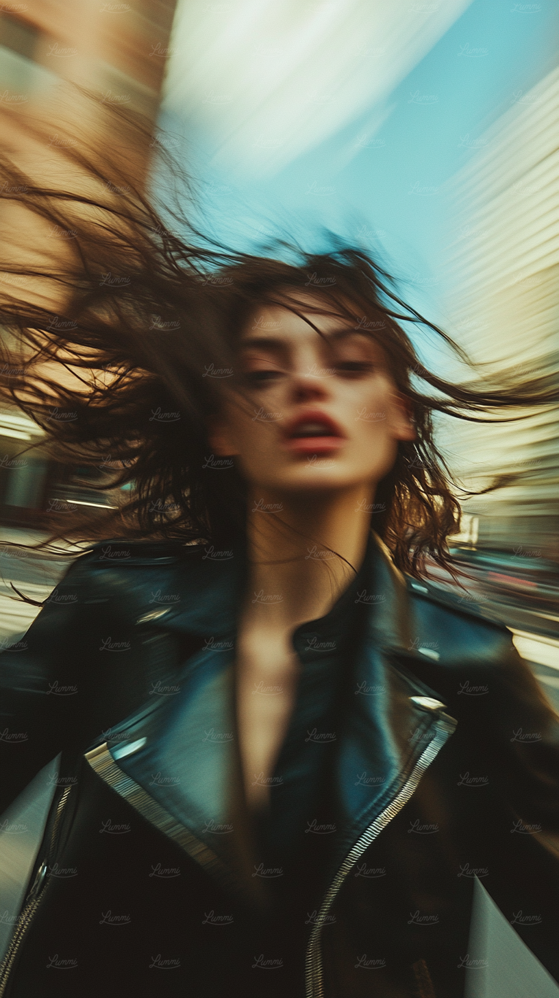 Dynamic Woman in Motion Photo on Lummi