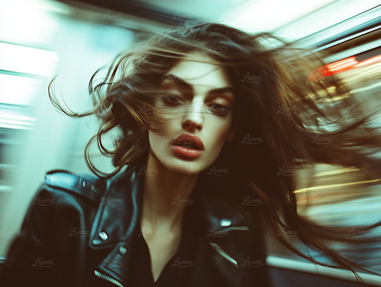 Dynamic Woman in Motion Photo on Lummi