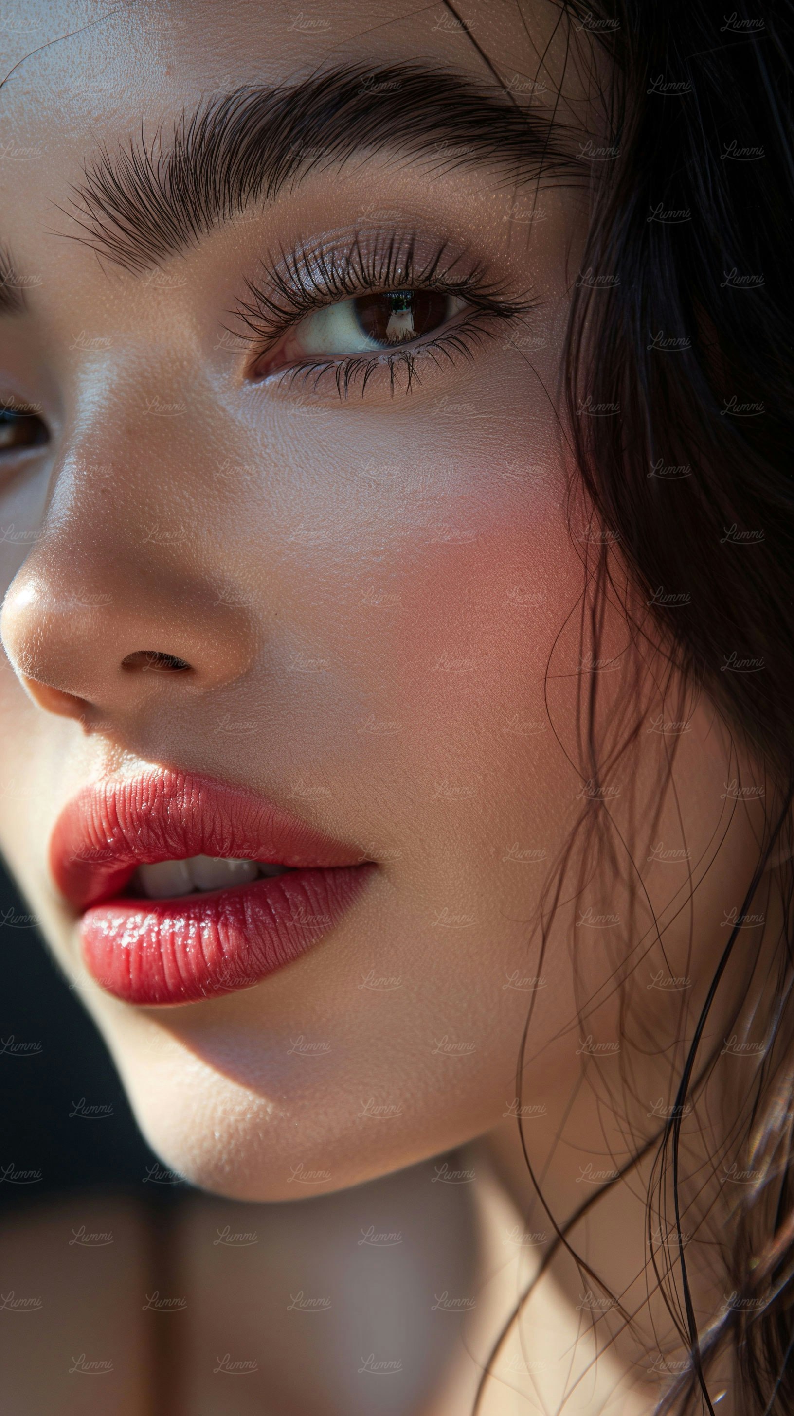 Expressive Eyes Portrait Photo on Lummi