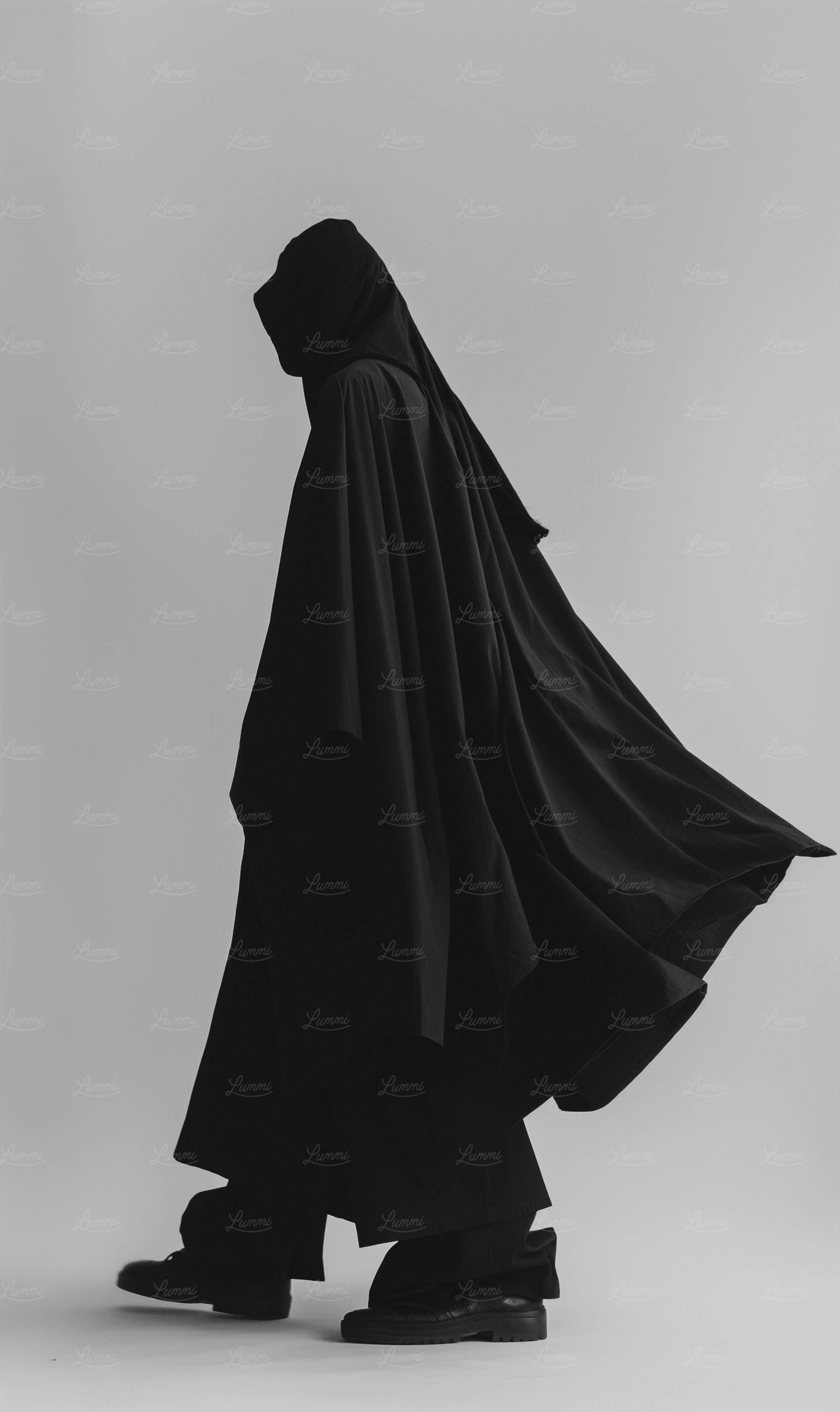 Mysterious Cloaked Figure Photo on Lummi