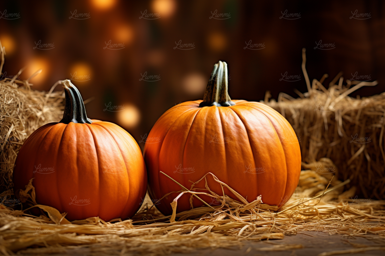 Autumn Harvest Pumpkins Photo on Lummi