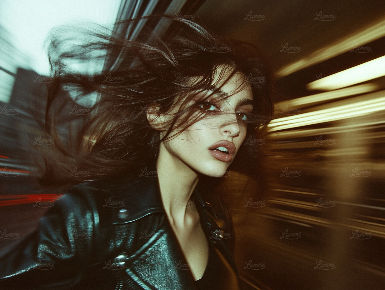 Dynamic Woman in Motion Photo on Lummi