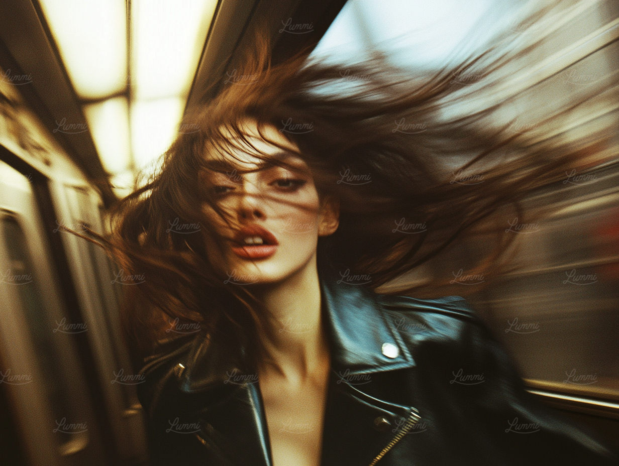 Dynamic Woman in Motion Photo on Lummi