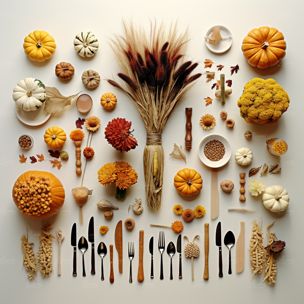 Lummi Photo - Autumn Bounty Centerpiece